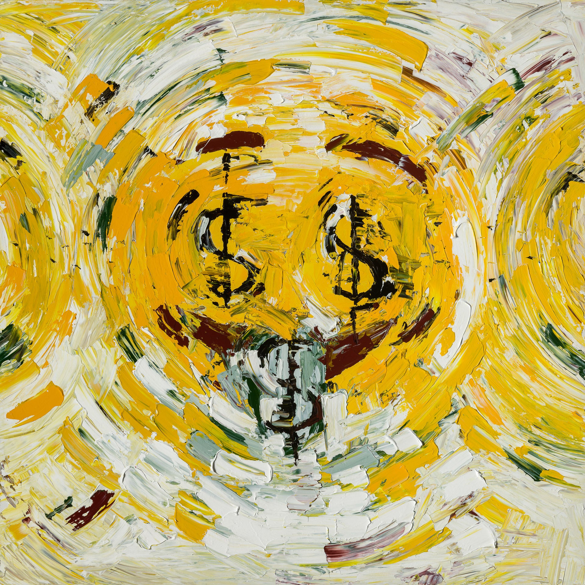 Money Face Art